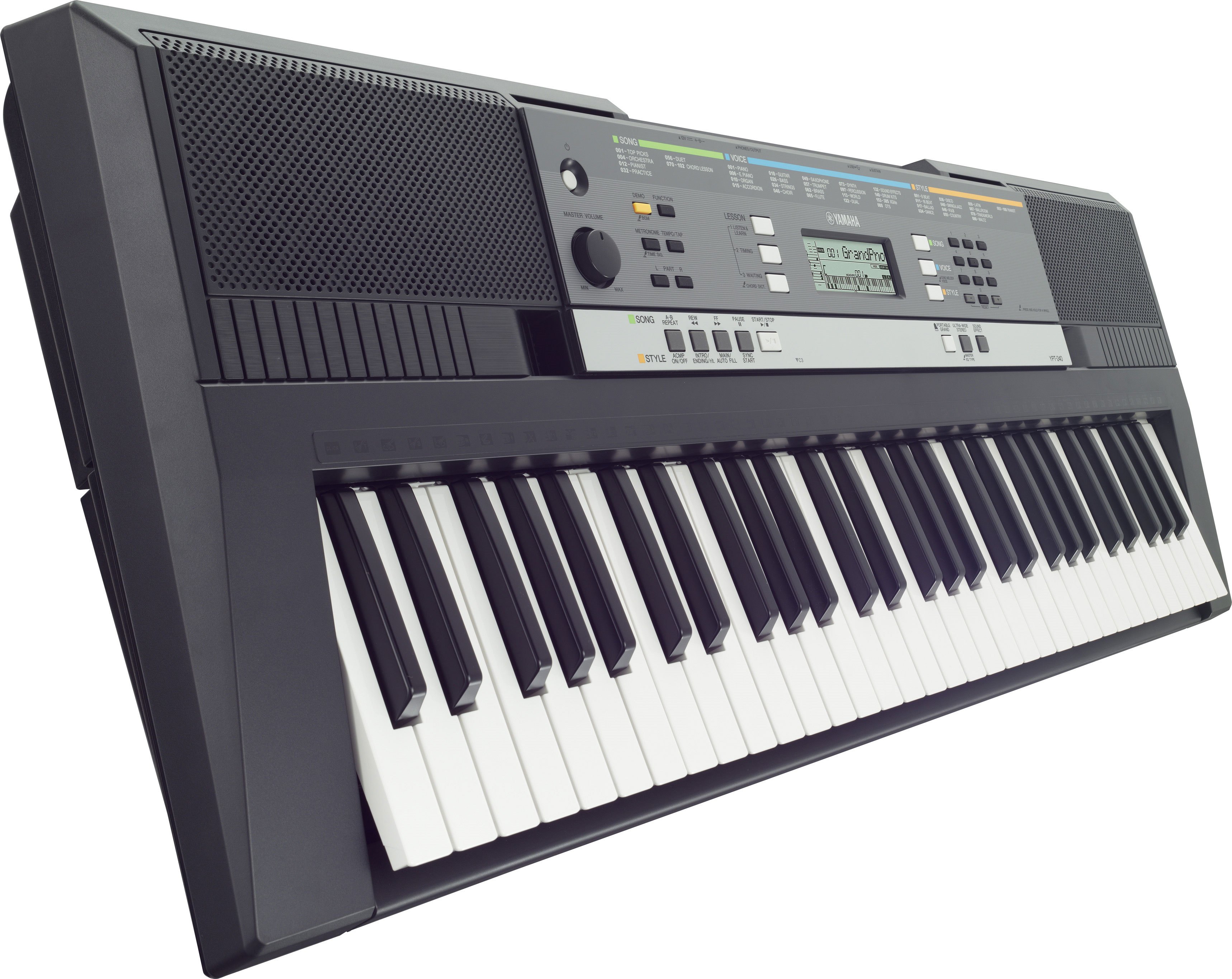 YPT-240 - Overview - Portable Keyboards - Keyboard Instruments ...