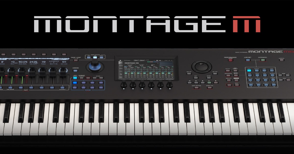 MONTAGE M - Downloads - Synthesizers - Synthesizers & Stage Pianos ...