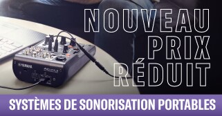 Nouveau prix réduit sur les systèmes PA portables sélectionnés ...